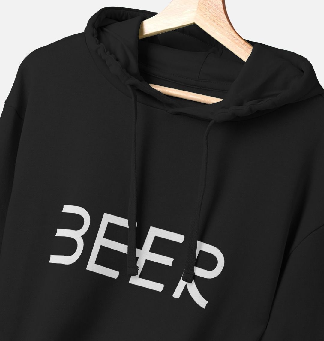 Classic Beer Logo Hoody - Black - WE ARE BEER